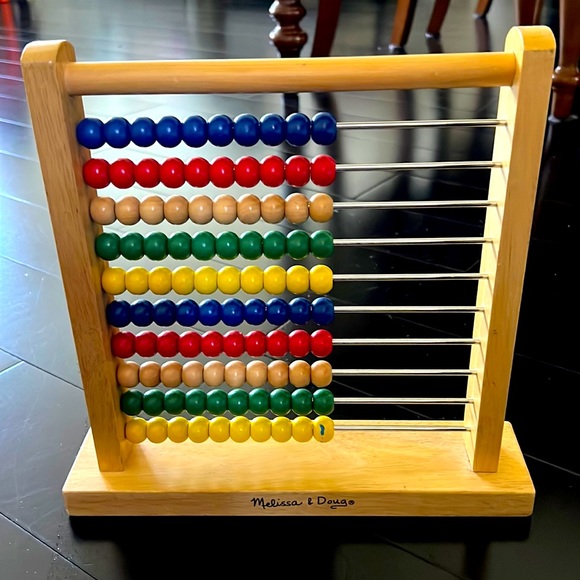 Melissa & Doug | Toys | Melissa Doug Abacus Classic Wooden Educational ...